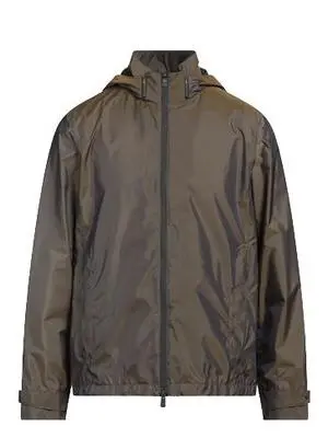 Herno HERNO Hooded Windbreaker Khaki