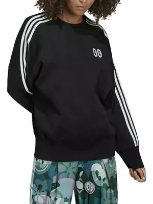 Adidas Crew-neck Sweatshirt - Black