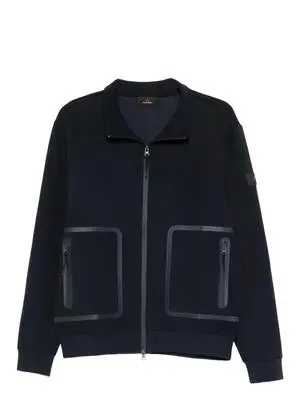 Peuterey Zip Pocket Sweater - Blue