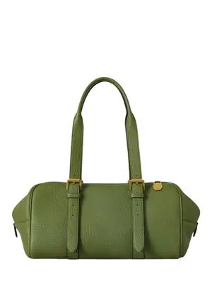 Mulberry Logo-charm Buckled Shoulder Bag - Green