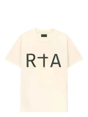 RtA Liam Logo T-shirt - Neutrals
