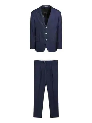 Brunello Cucinelli Single-breasted Suit - Blue