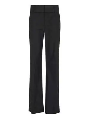 Federica Tosi Wide Leg Trousers - Black
