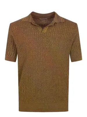 NUUR Knitted T-shirt - Brown
