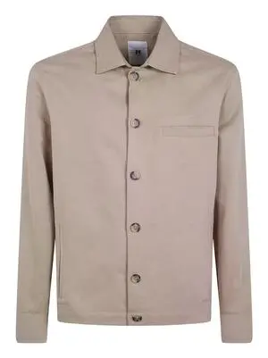 PT TORINO Chest-pocket Shirt Jacket Neutrals
