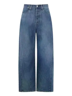 KURO Wide-leg Jeans - Blue