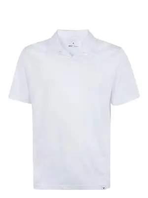 WOC V-neck Collared T-shirt - White