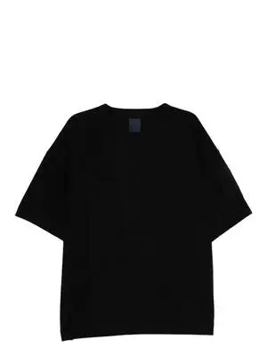 JUUN.J Logo-embroidered T-shirt - Black