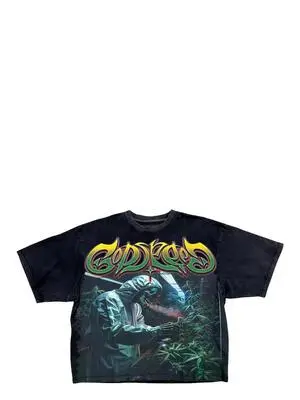 GODSPEED Indoor Ice Graphic-print T-shirt - Black