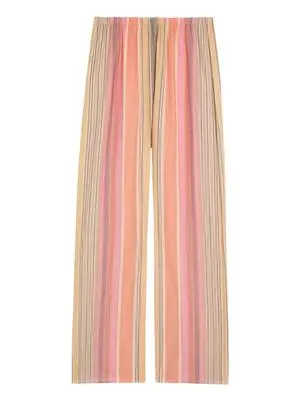 Faithfull The Brand Striped Cotton Trousers - Multicoloured