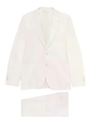 MANUEL RITZ Button-up Single-breasted Suit - Neutrals