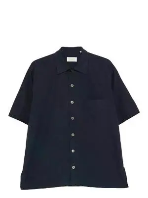 TINTORIA MATTEI 954 Pocket Short-sleeve Shirt - Blue
