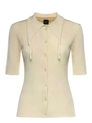 Pinko Knitted Shirt - Neutrals