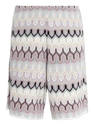 AKEP Lurex Thread Shorts Multicolour