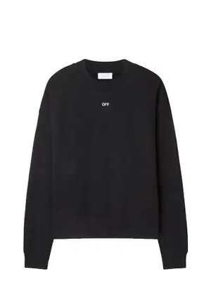 Off-White Vibe Arrow Skate Crewneck Sweatshirt - Black