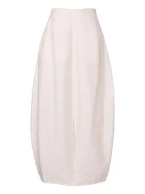 TOTEME Silk-blend Maxi Skirt - Pink