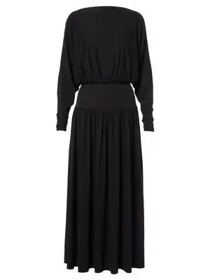 TOTEME Jersey Midi Dress - Black