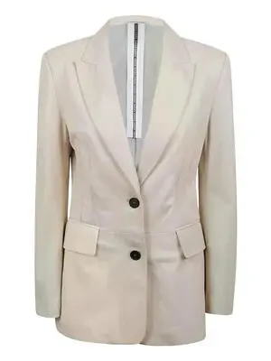 SWORD 6644 Button Patch Pocket Jacket - Neutrals