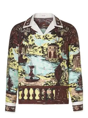 Versace Printed Silk Shirt - Multicoloured