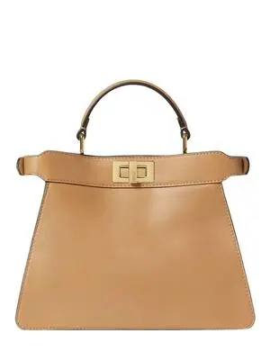 FENDI Peekaboo ISeeU Leather Handbag