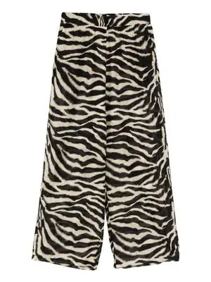 Ermanno Scervino Printed Cotton Trousers - Multi