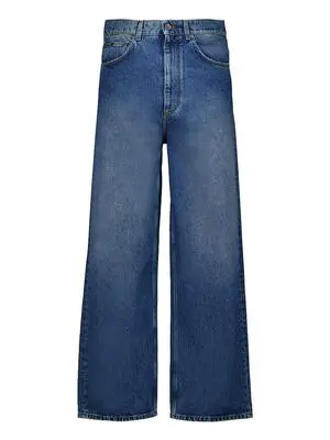 DOLCE & GABBANA Wide-Leg Denim Trousers