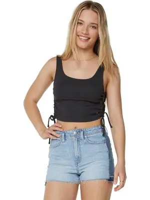Roxy Surf Stoked Tank - Phantom Solid