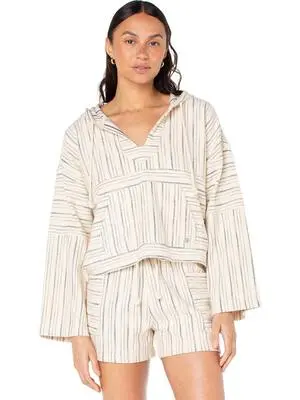 Roxy Terry Poncho Deep Lagoon