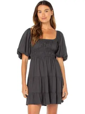 Roxy Sunset Oasis Babydoll Dress - Phantom