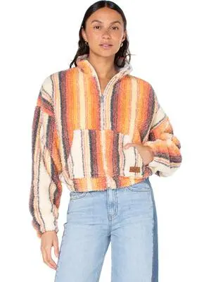 Roxy Cold Surf Zip Up - Parchment