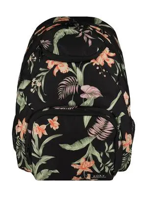 Roxy Shadow Swell Printed Backpack - Anthracite Island Escape