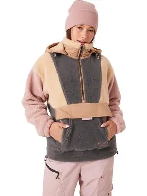 Roxy Half-Zip Sherpa Anorak Multi