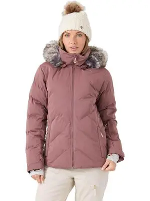 Roxy Snowdrift Jacket Rose Taupe