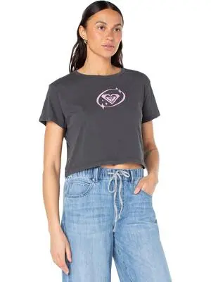 ROXY Saturn Classic Cropped Boxy Tee