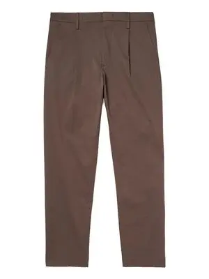 Nn07 Bill 1804 Straight-leg Trousers - Brown