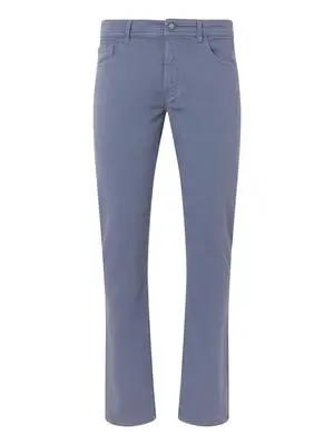 Canali Straight-leg Stretch Jeans - Blue