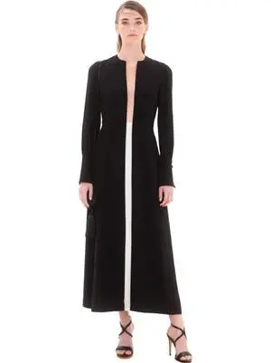 Zeus+dione Hestia Paneled Midi Dress - Black