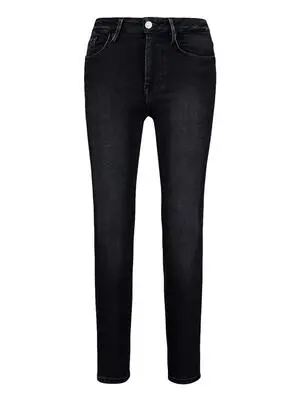 FRAME Le One Skinny Crop Jeans