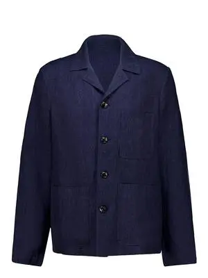 PIACENZA CASHMERE 1733 Linen Chore Jacket