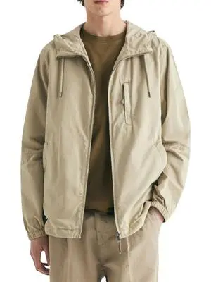 SCALPERS Skull Hooded Jacket - Lightcamel