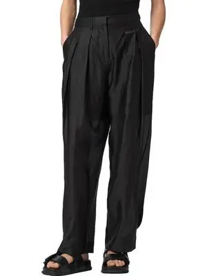 ALLSAINTS Becca Pleated Trousers - Black