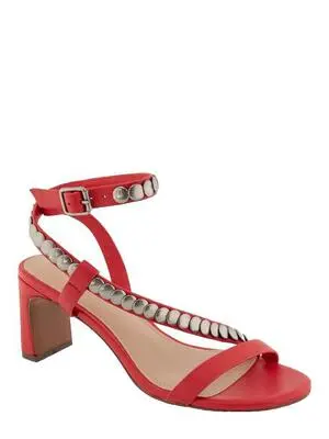 RM REBECCA MINKOFF Catalina Ankle Strap Sandal - Red