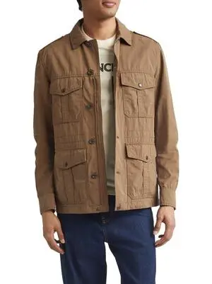 Moncler Amnicon Canvas Field Jacket - Coriander