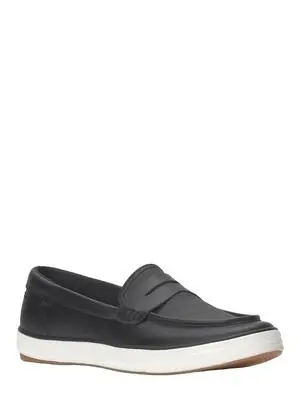 Keds® Center Ii Leather Sneaker - Black