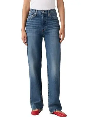 LEVI'S Ribcage High-waist Straight-leg Jeans - Select Us