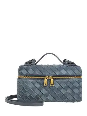 Bottega Veneta Bottega Veneta Bang Bang Suede Vanity Case 4549 Cloudy Ind-mb