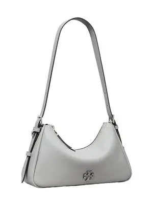 Tory Burch Small Leather Shoulder Bag - Misty Cloud