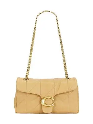 COACH Soft Quilted Tabby 26 Shoulder Bag - Biscuit