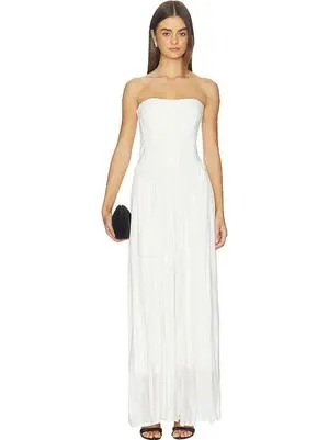 Simkhai Adalys Bustier Dress - Ivory
