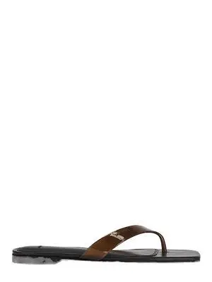 Vince San Juan Thong Sandal - Saddle
